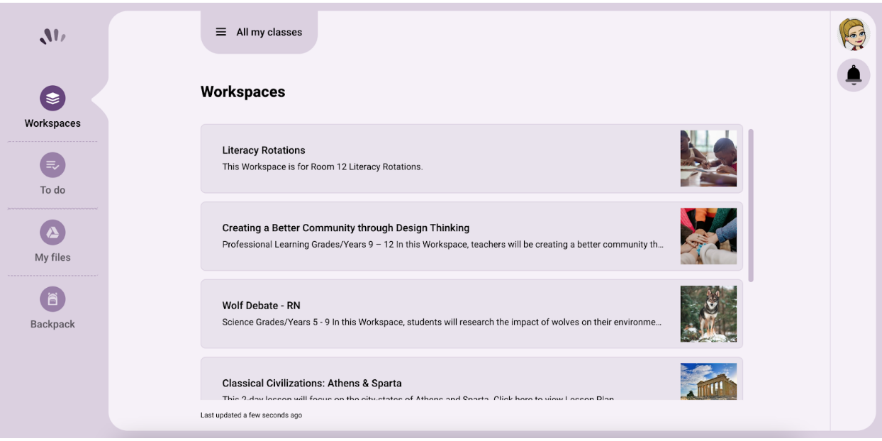 Tour of Student Dashboard – Hapara Support