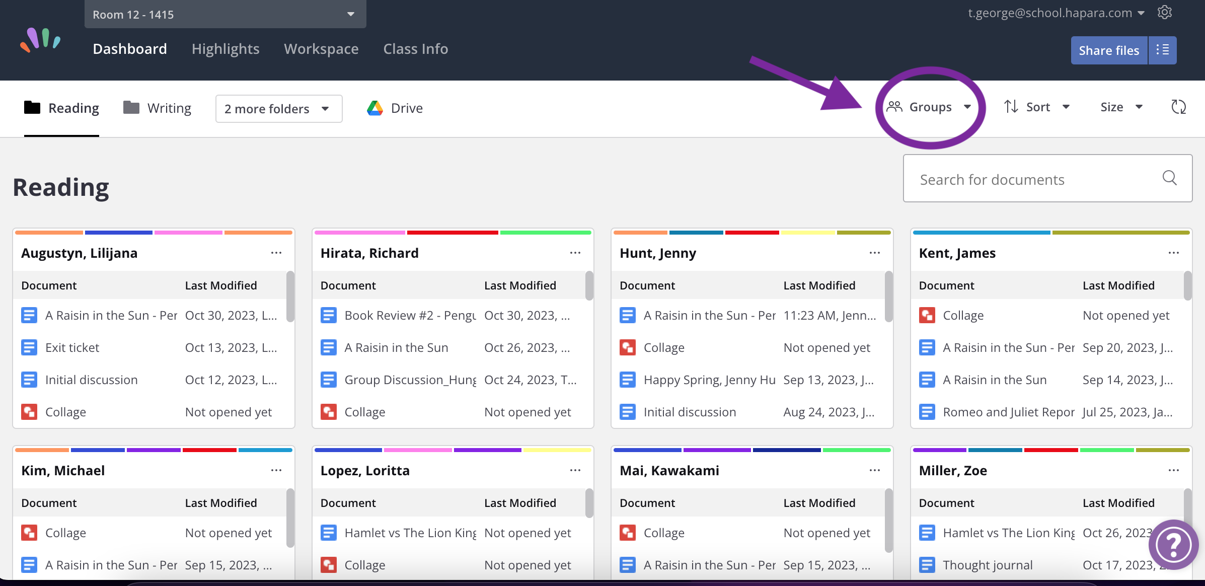Getting to know Teacher Dashboard – Hapara Support