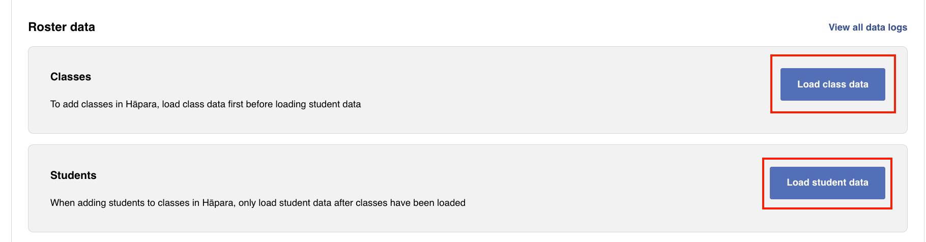 Admin Managed Roster- Manual Load – Hapara Support