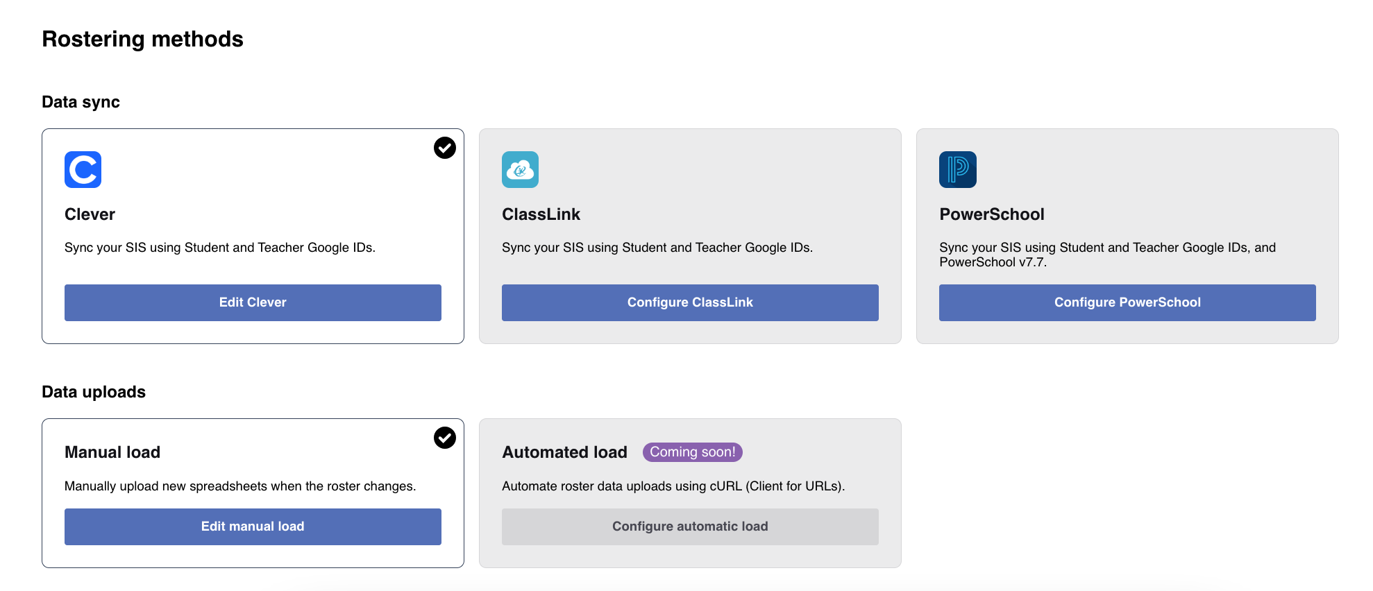 How to sync your data using SIS integrations – Hapara Support