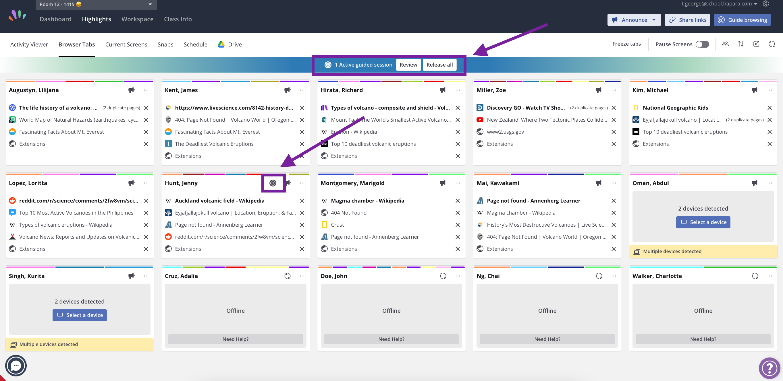 How to close websites for students – Hapara Support