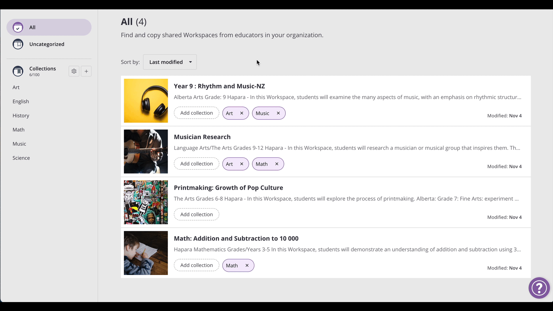 Workspace library–how to find and share Workspaces within your ...