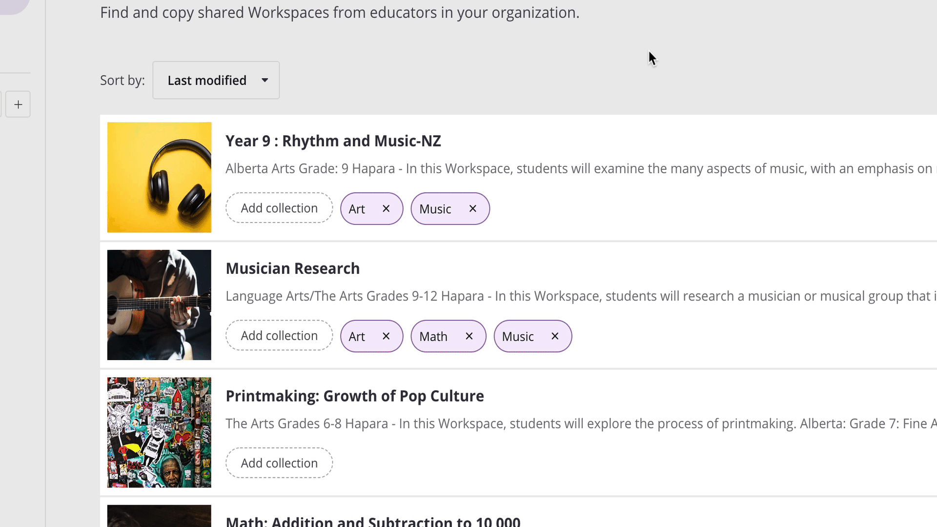 Workspace library–how to find and share Workspaces within your ...