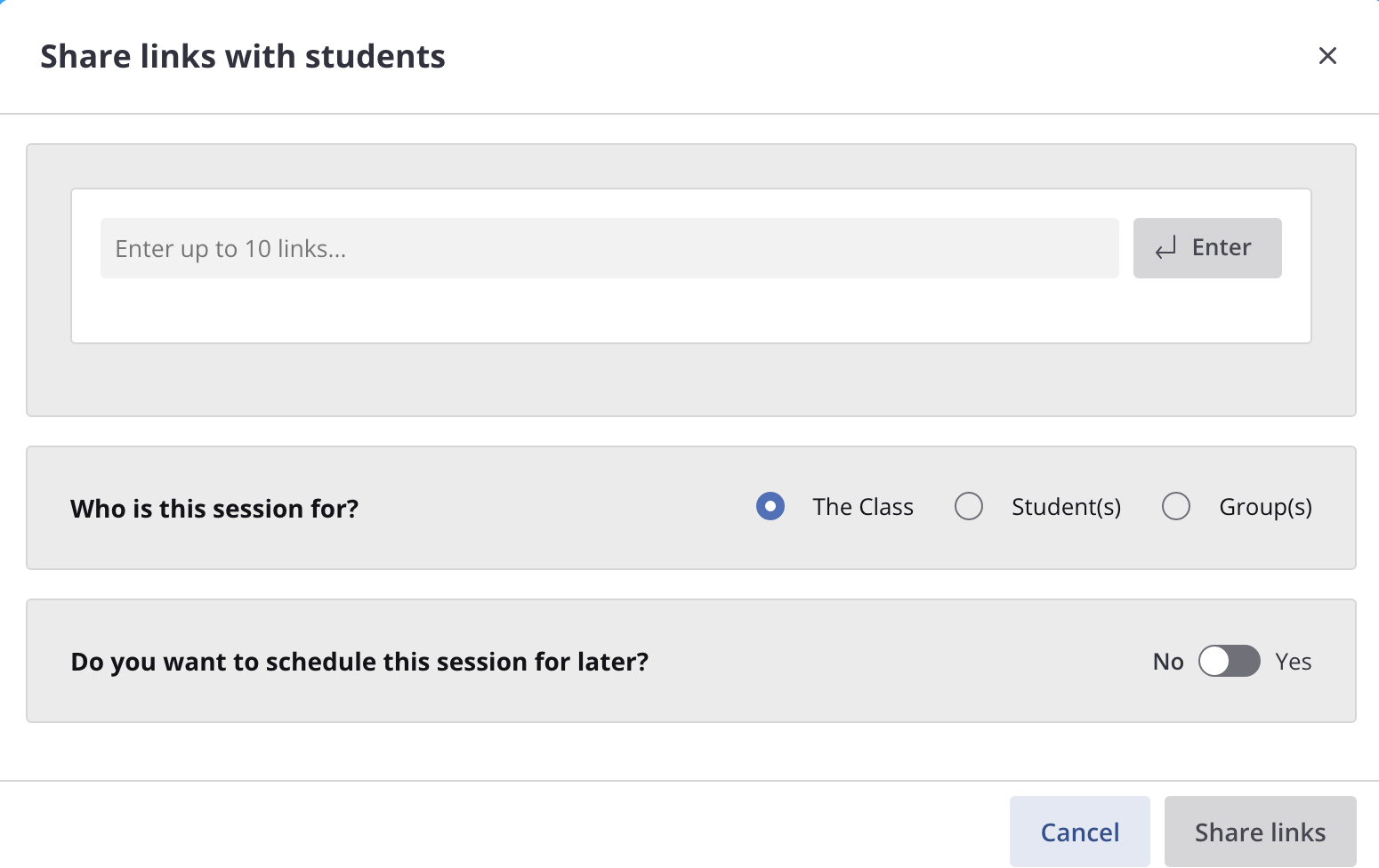 How do I share links with students? – Hapara Support